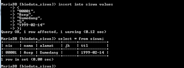 Membuat Database di Mysql dengan XAMPP/CMD - TUTORIAL SPJ