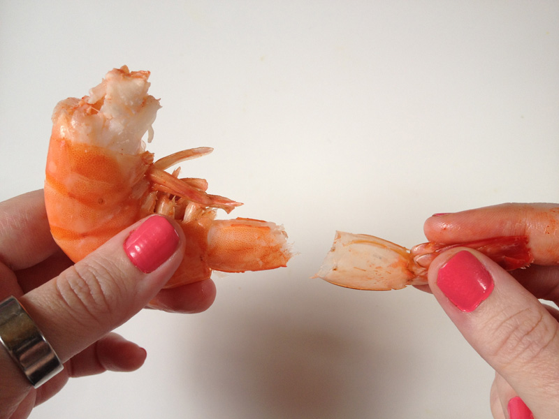 Free From G.: How To Peel and Devein Prawns
