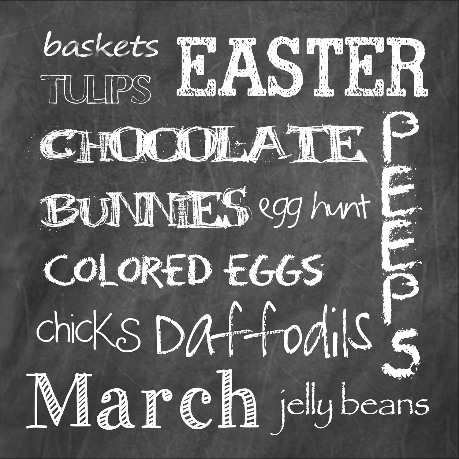 Miles & Us: Chalkboard Subway Art