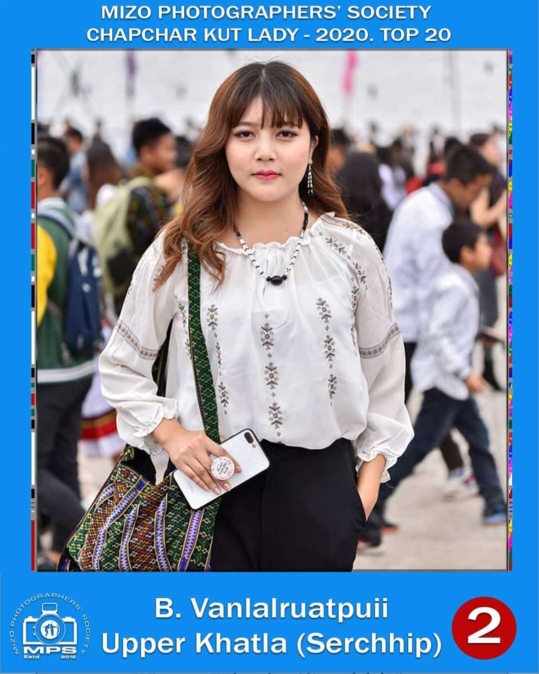 Mizo Photographers' Society 's Miss Chapchar Kut 2020 top 20 - Mizo Photo collection