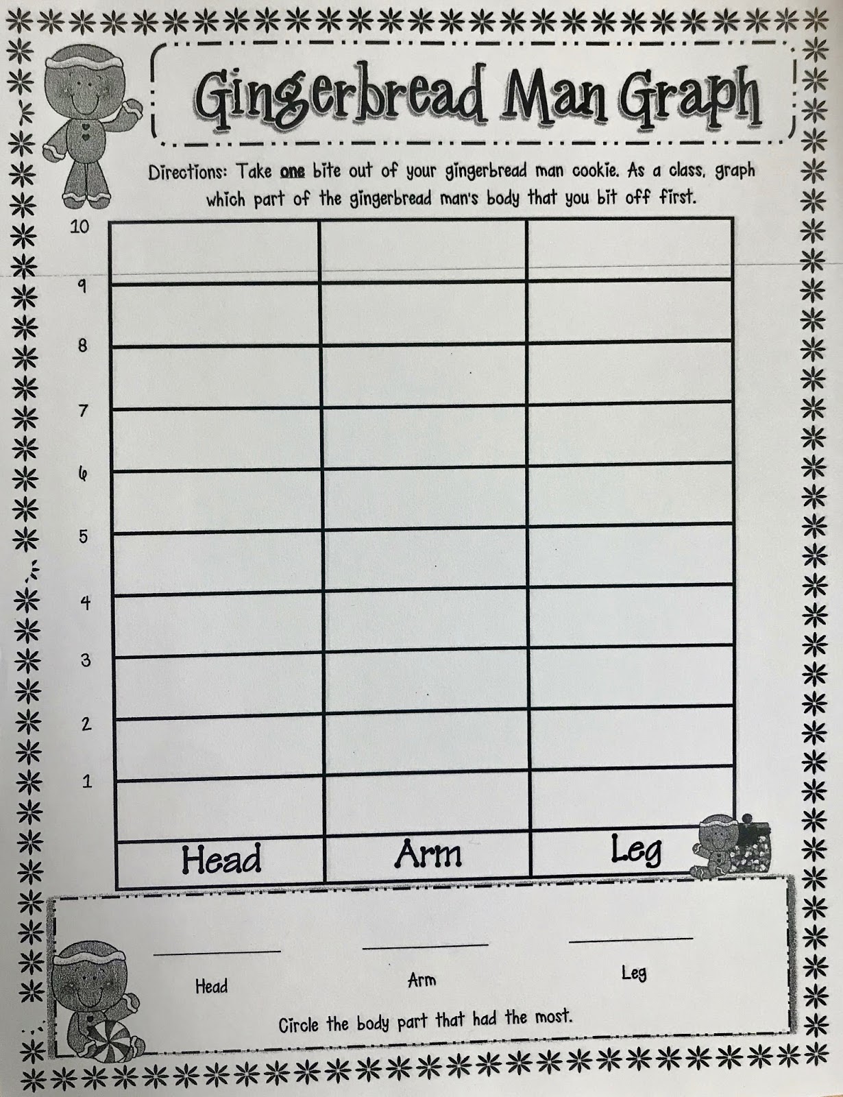 Mrs. Garrabrant's Classroom: Holiday & Gingerbread Activities, Snowball ...