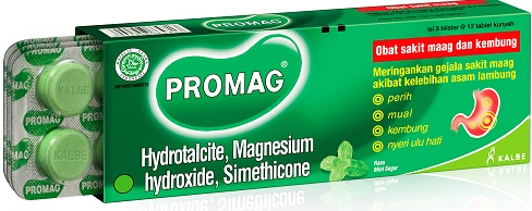 Dosis, Komposisi, Fungsi ProMag Untuk Obat Sakit Maag | Tukang Derep