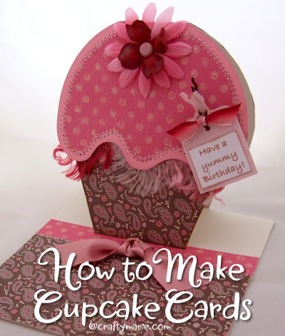 How to Make Cute Cupcake Cards