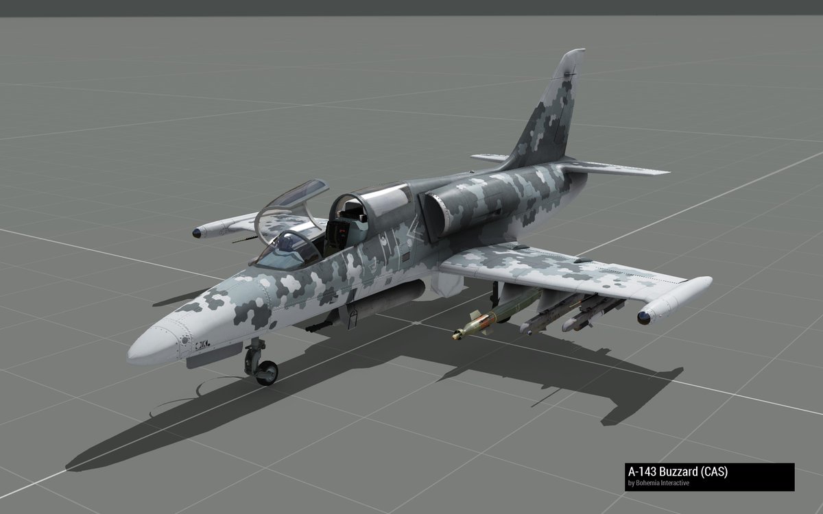 Arma 3 開発版のリビジョン 142452 で A-143 Buzzard 攻撃機に新スキン | 弱者の日記^^ - Arma 3 MOD ...
