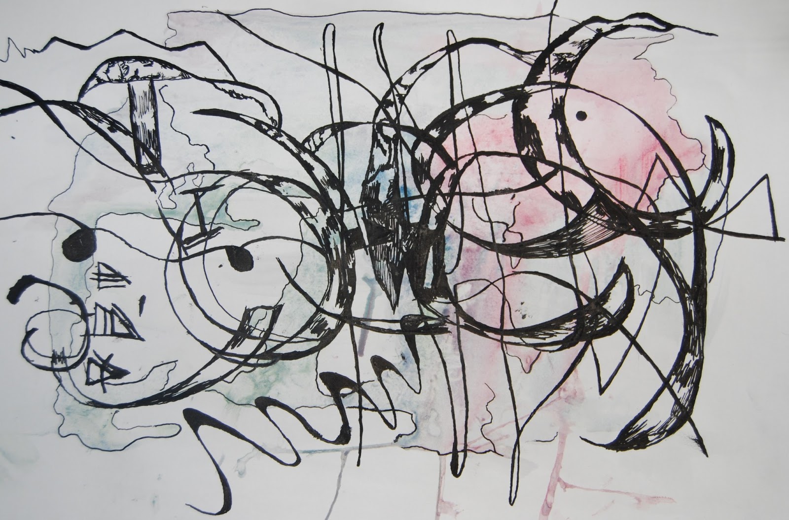 Useful Art: Exploring mark making through the psychology of blind drawing