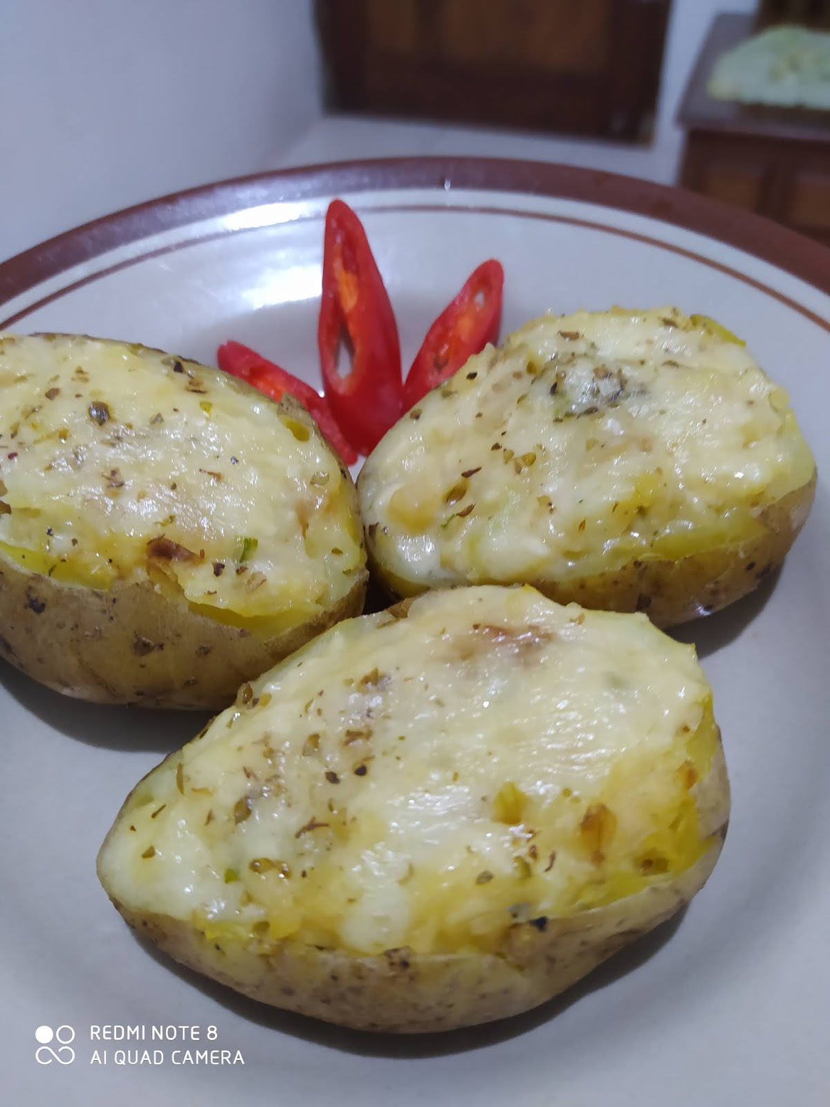 ibunabilaffa: Kentang Panggang Keju