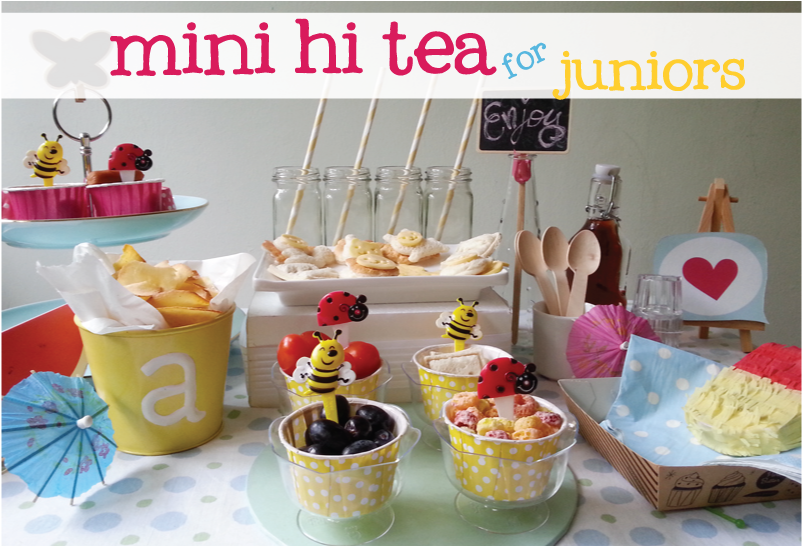 Babylicious: Pull off an Impromptu Mini Hi Tea for your kids!