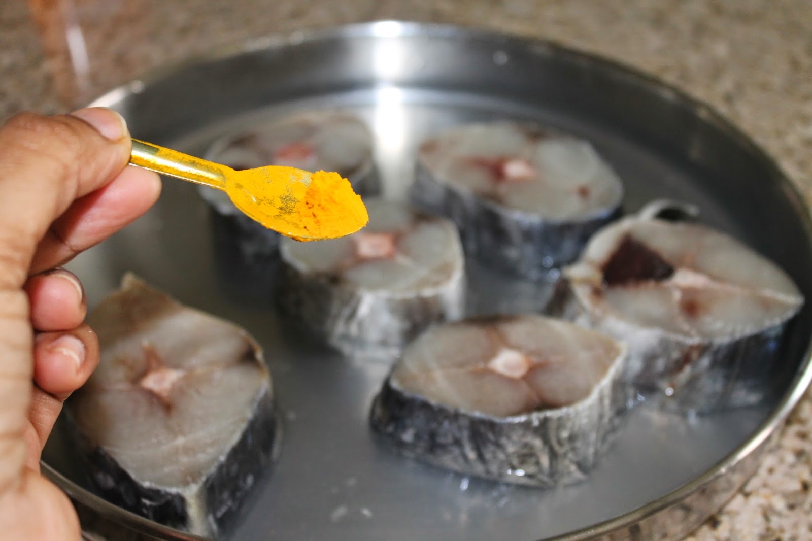 VineelaSiva: King fish fry