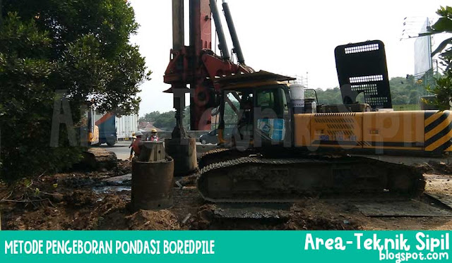 Metode Pengeboran Pondasi Bored Pile ~ Area TEKNIK SIPIL