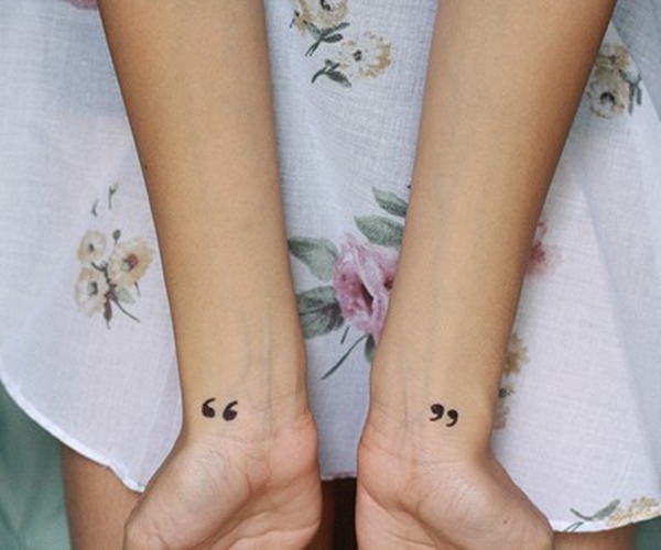 Poá lingerie: Tatuadas