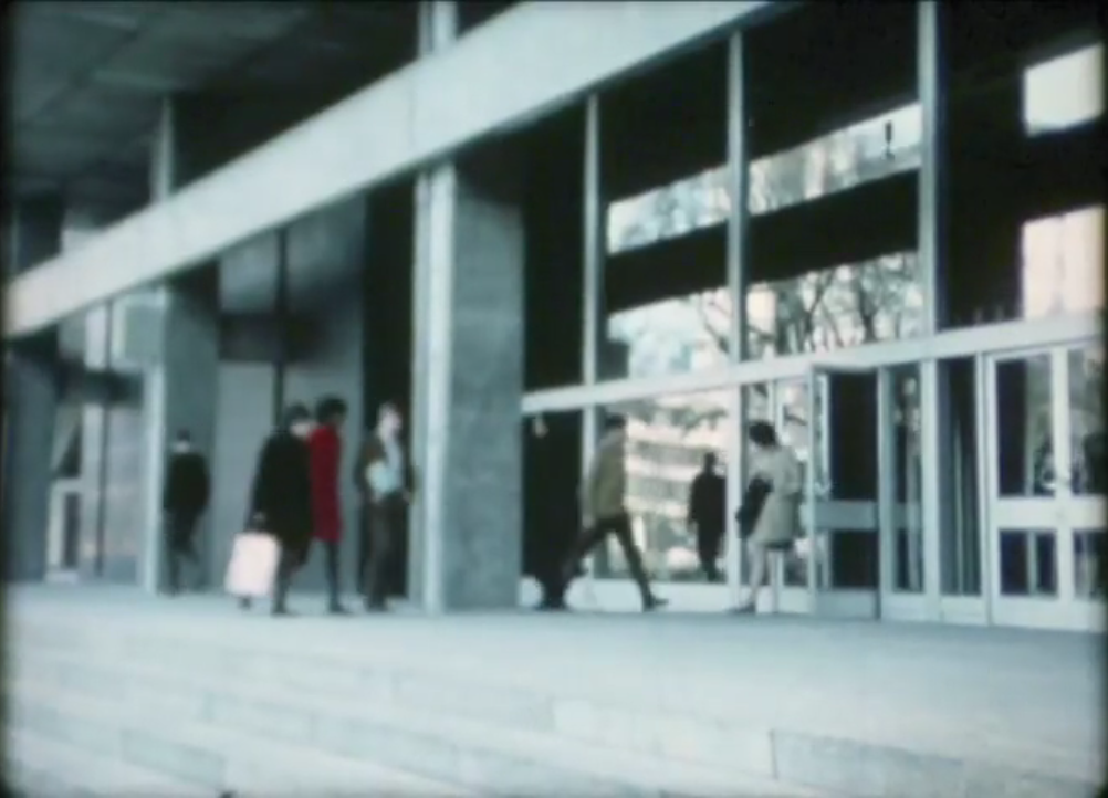 Basil Spence's Edinburgh University Library, 1968