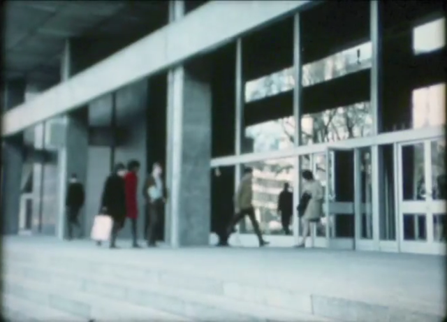 Basil Spence's Edinburgh University Library, 1968