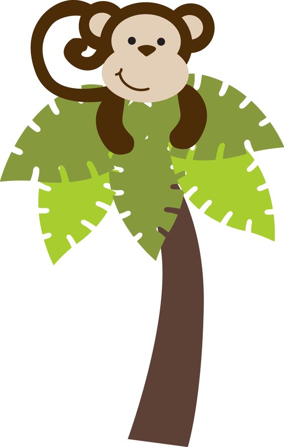 ♥ Dibujos a color ♥: Tiernos monos en color