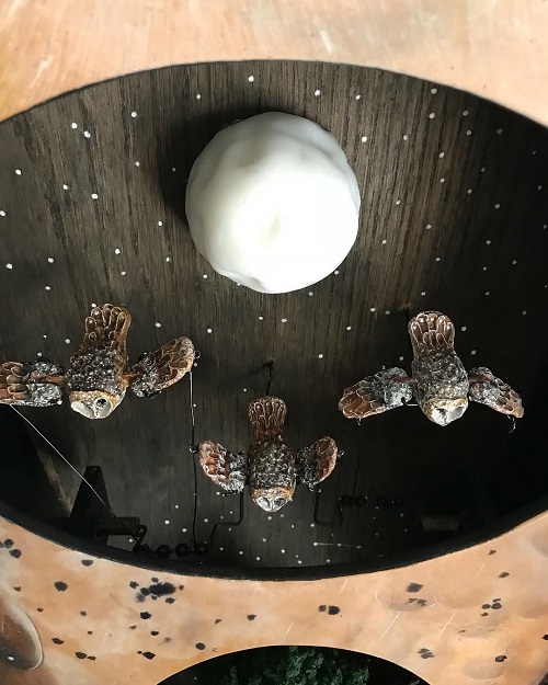 My Owl Barn: Automaton Sculptures Depicting Animals and Ghosts by Jamie ...