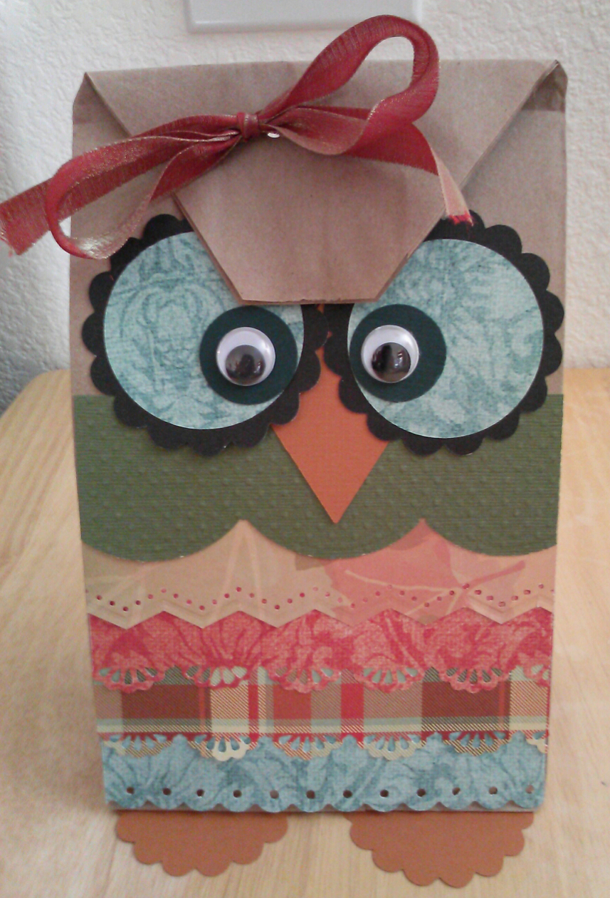 DIY Paper Crafts: Paper Bag Owl Craft