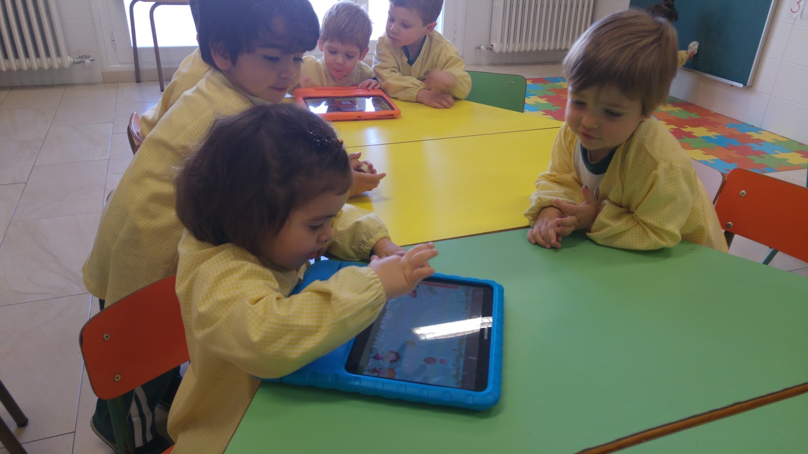 Primer Ciclo Infantil: Aprendemos con las tablets
