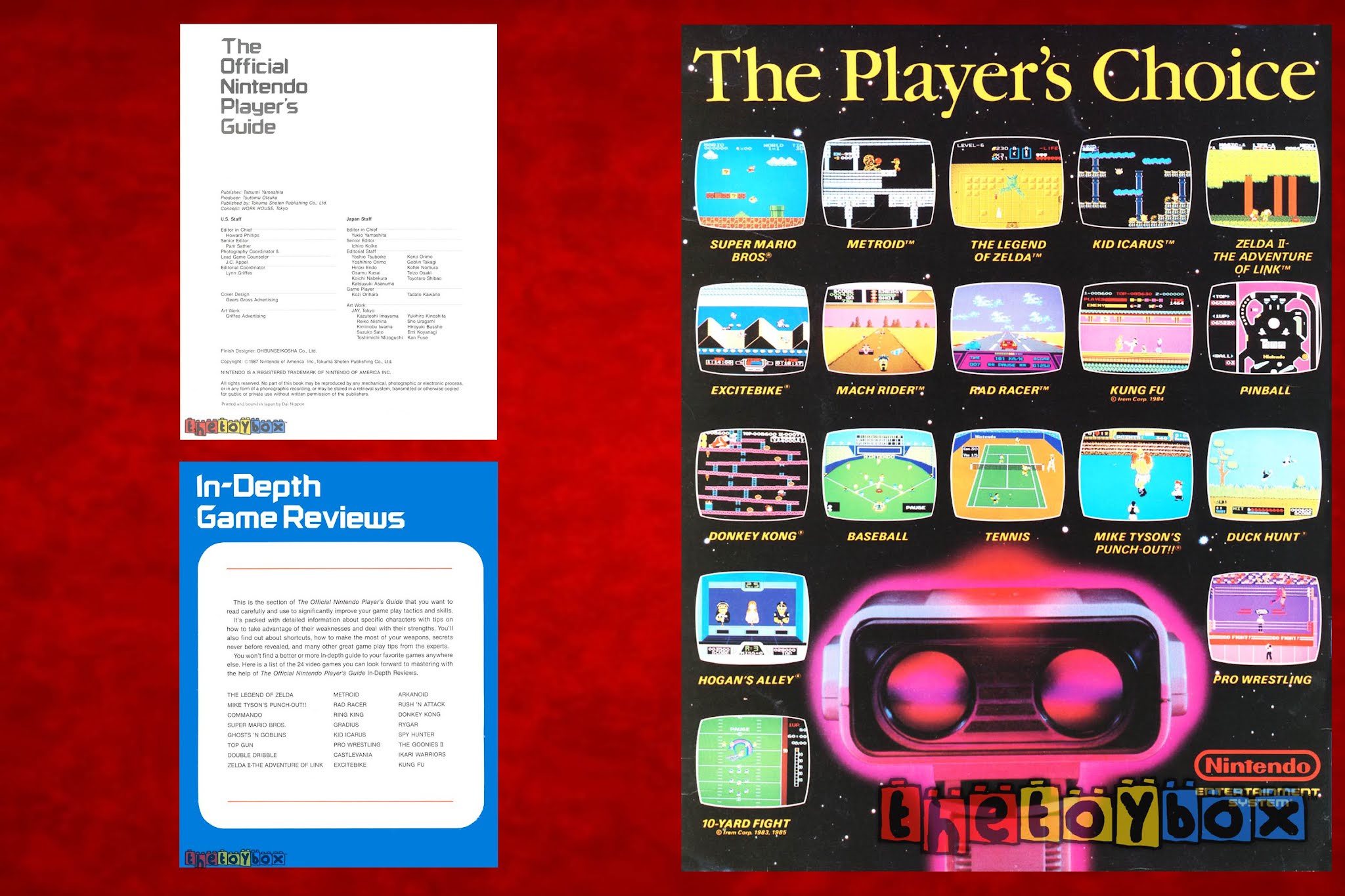 The Toy Box: The Official Nintendo Player's Guide