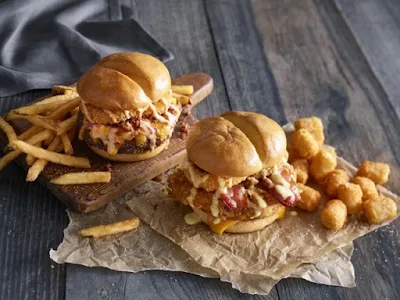 Ruby Tuesdays Whips Up New Cheesy Crunch Burger and Honey Crunch ...