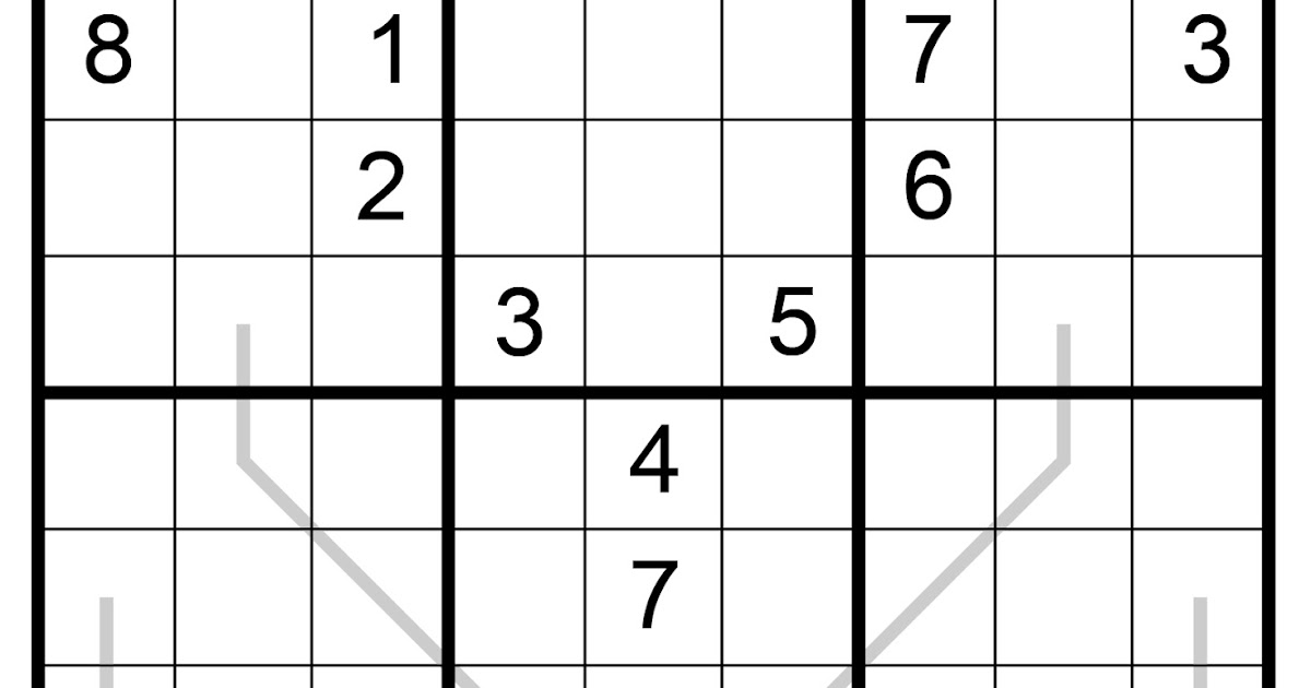 Let's Sudoku: Sudoku 29: Palindrome Sudoku