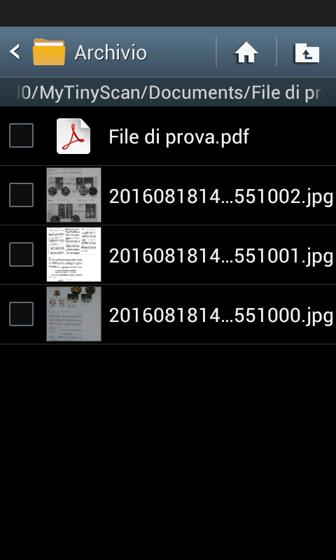 Sapere audeo: Tiny Scanner: ottima app che scannerizza foto di testi in ...