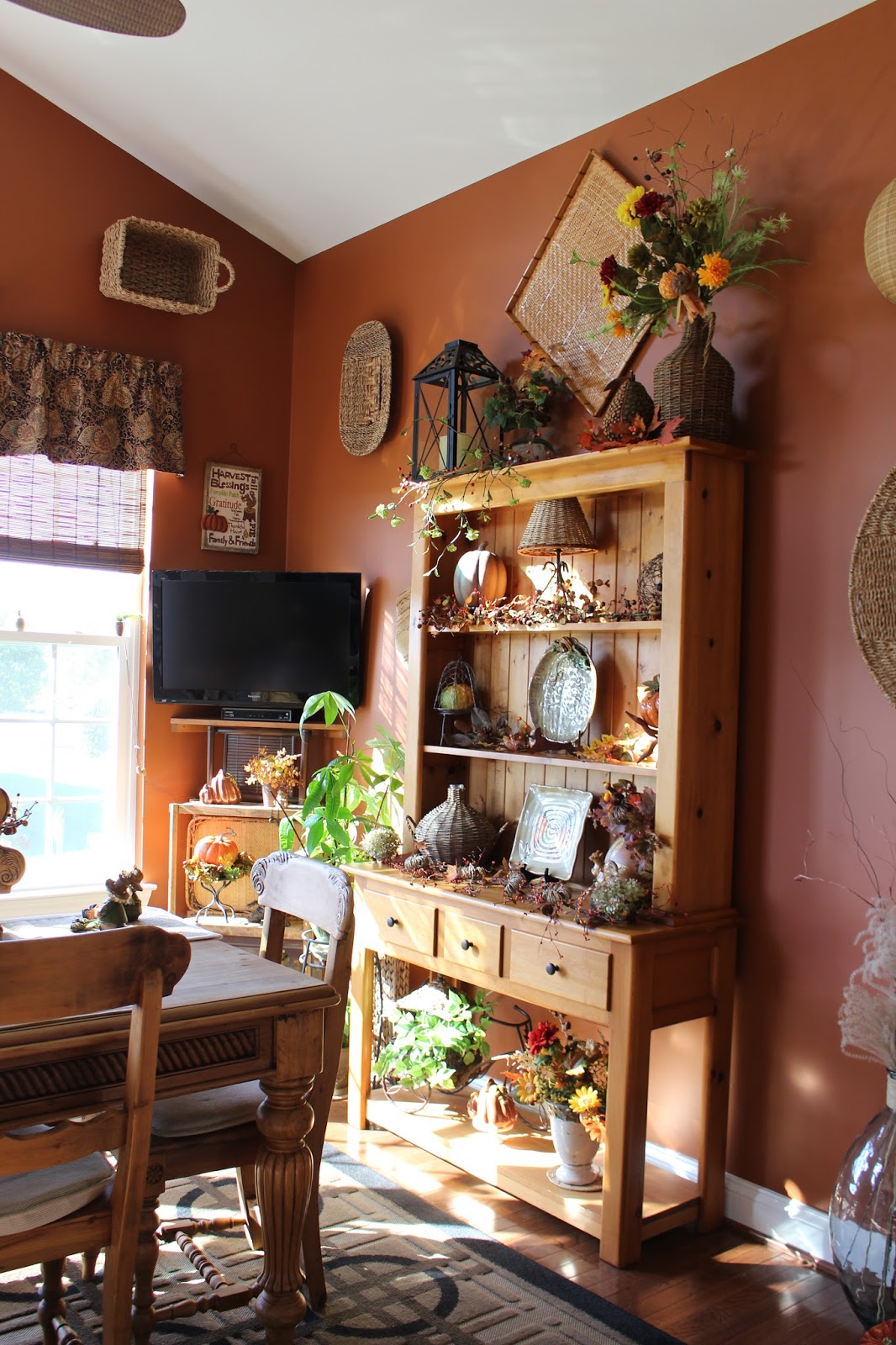 Designs by Pinky: Fall in the Morning Room