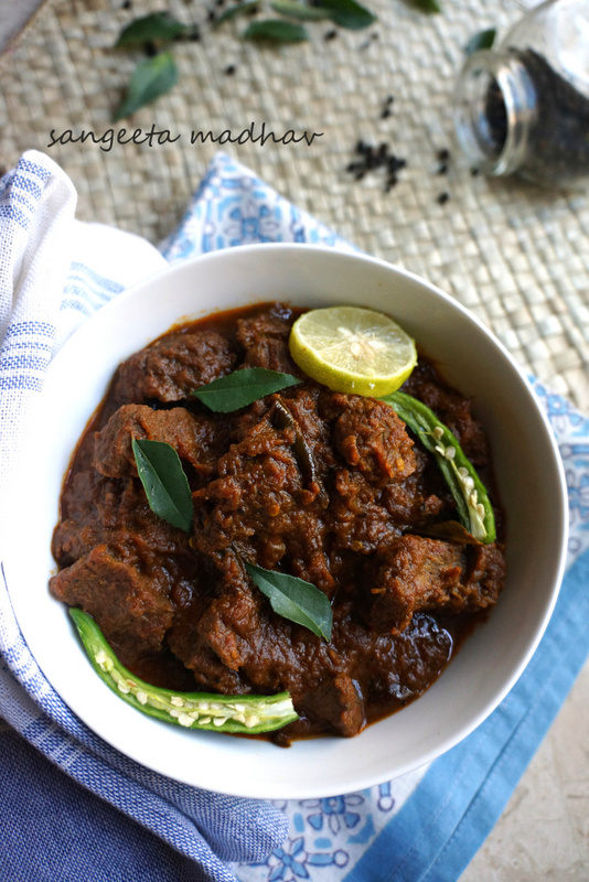 Pepper Mutton Masala!