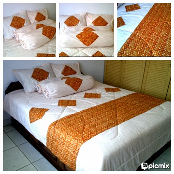 Bantal Sarung dan Sprei Batik