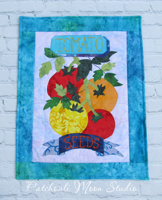 Patchouli Moon Studio: Vegetable Seed Packet Quilts