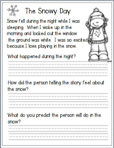 1st Grade Hip Hip Hooray!: Snowy Day Bundle!