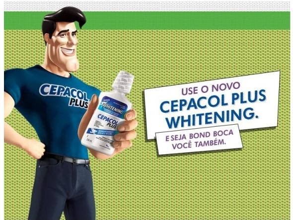 Produtora Pereira: Cepacol traz de volta o personagem Bond Boca