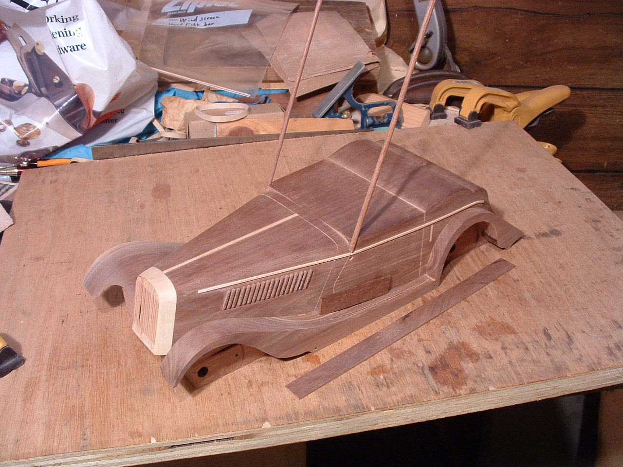 MSCCC Blog: Wooden Morgan: 1950 DHC - Week 9