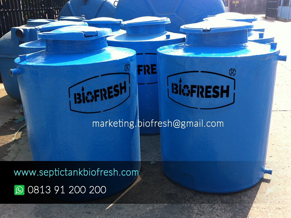 Water Storage Tank BIOFRESH | Silinder Tank | Toren Fiberglass