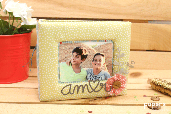 Papers Trencats: Un álbum de tela muy especial...