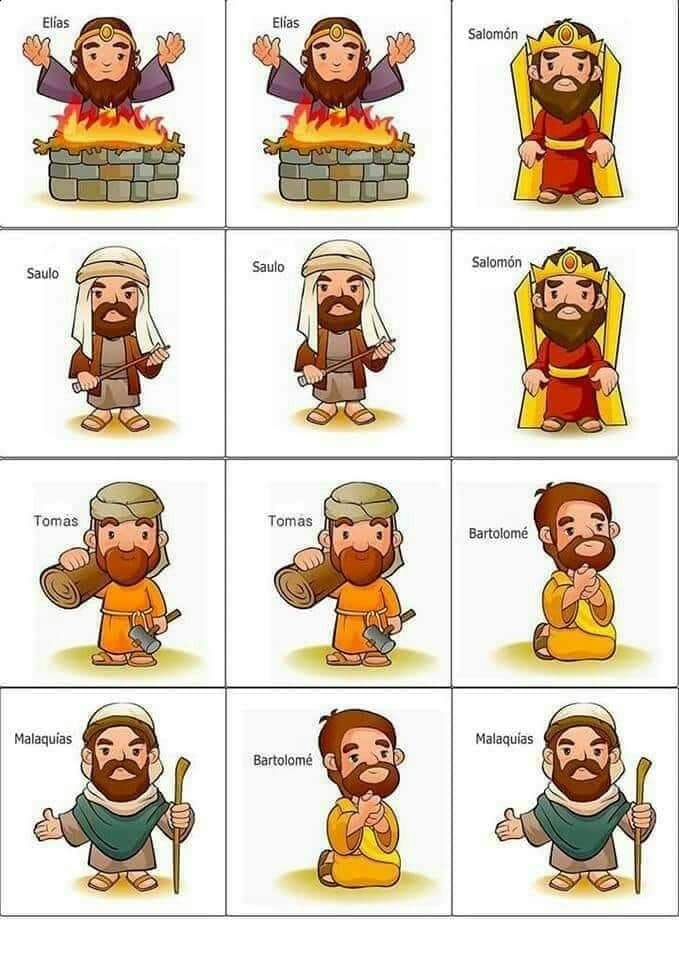 MEMORI: Personajes del Antiguo Testamento..