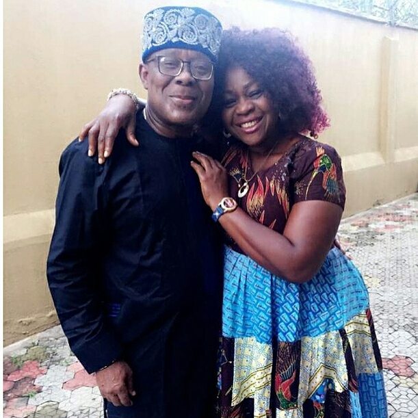 photo of Nkechi Nweje and her husband