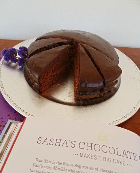 Pastel de chocolate de "Matilda"