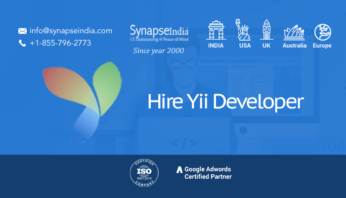 Website Development Company: Hire Yii developer from SynapseIndia for world-class development work