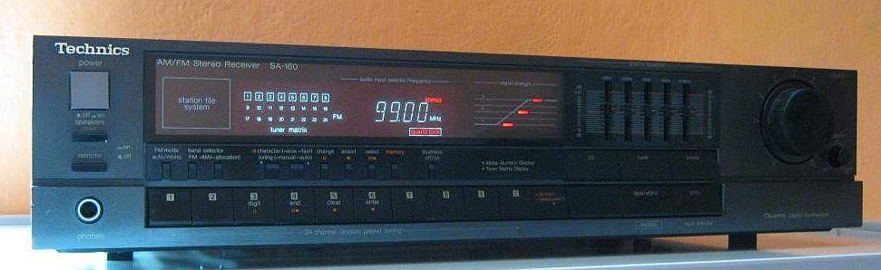 Technics SA-160 - Stereo Receiver | AudioBaza