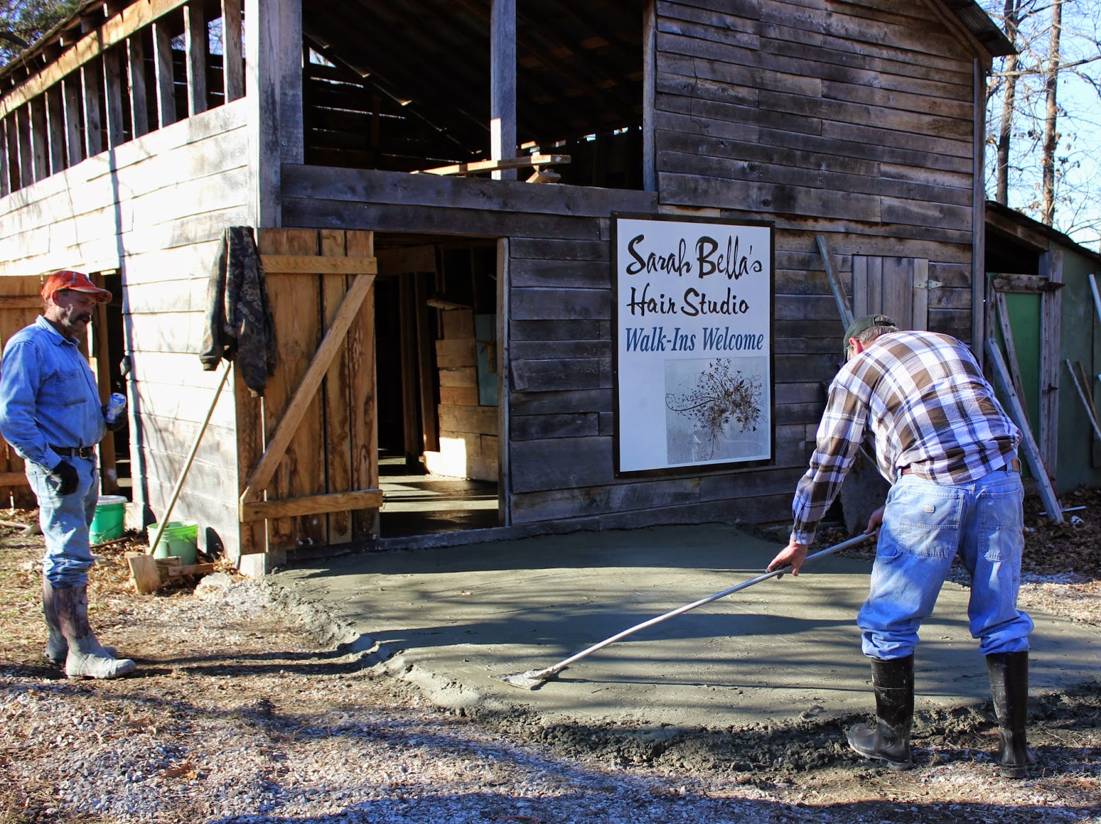 Joy 4 Today: Old-Fashioned Barn Restoration!