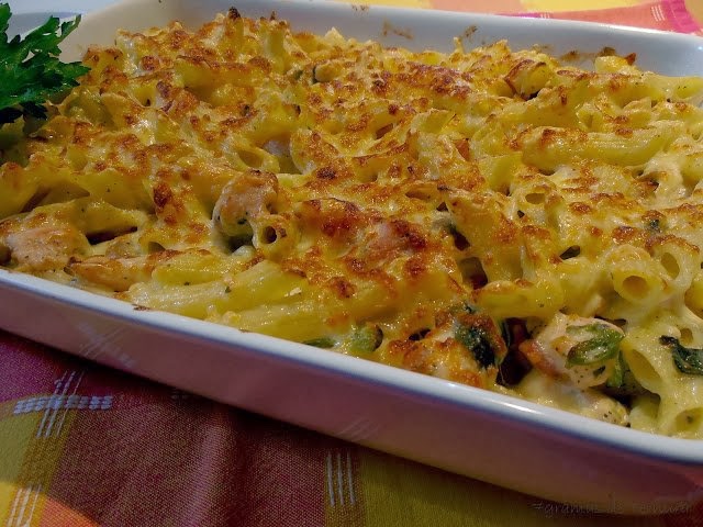 Massa Gratinada No Forno Com Frango Cogumelos Dicas Femininas