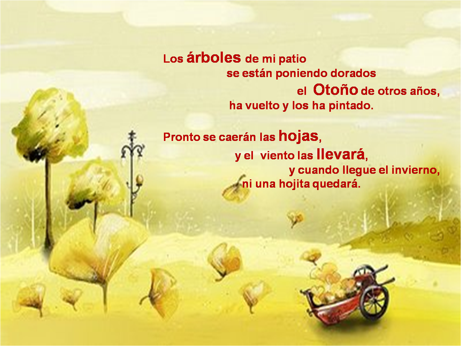 Aula 54: EL OTOÑO YA LLEGÓ