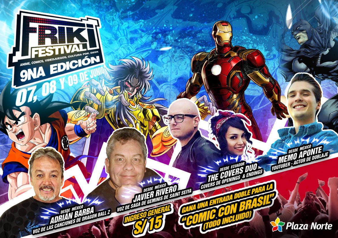 Conoce a los invitados para el Friki Festival | Otaku Press