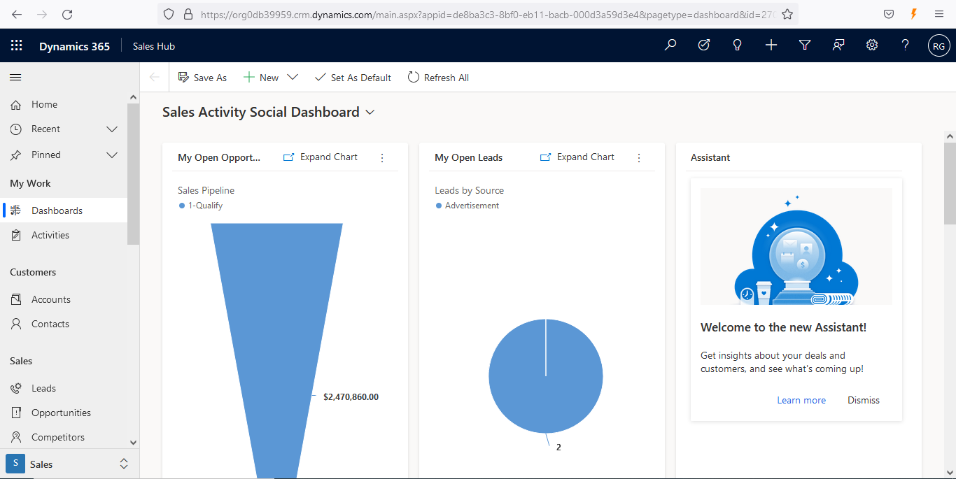 Connecting Dynamics CRM using Web API and C#.