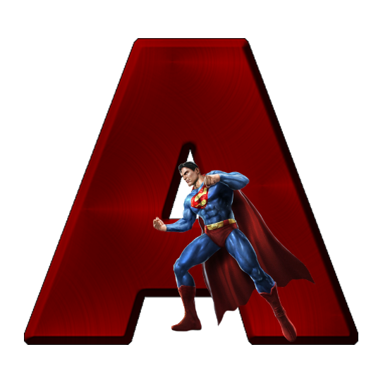 Superman Alphabet
