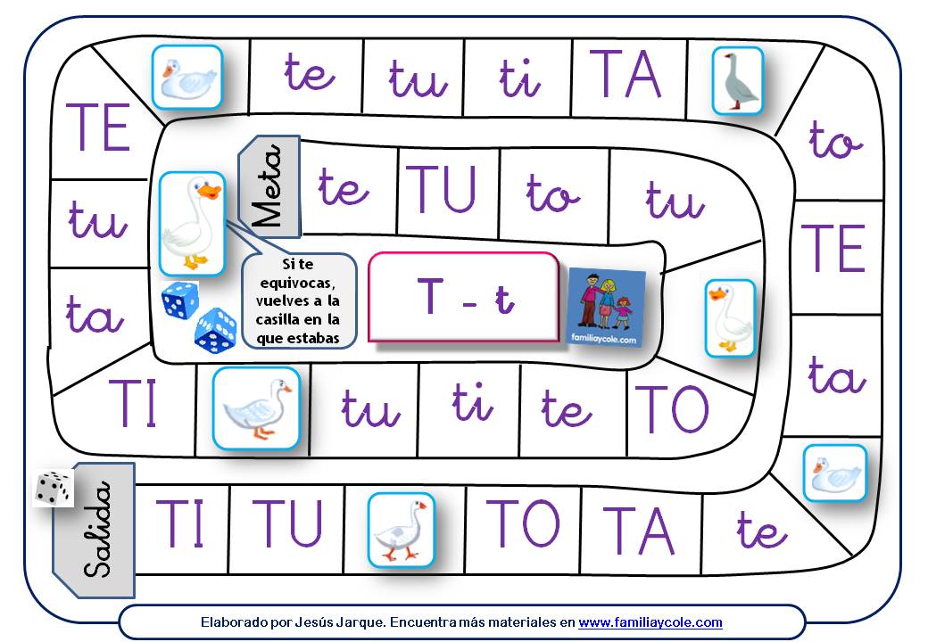 RECURSOS Y ACTIVIDADES PARA EDUCACIÓN INFANTIL: JUEGOS DE MESA DE LECTURA