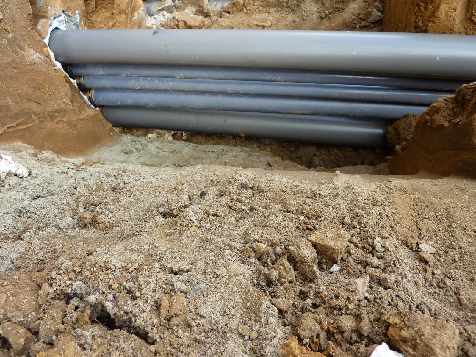 Kevin & Lien bouwen een (t)huis !: Aanvraag aansluitingen & voorbereiding