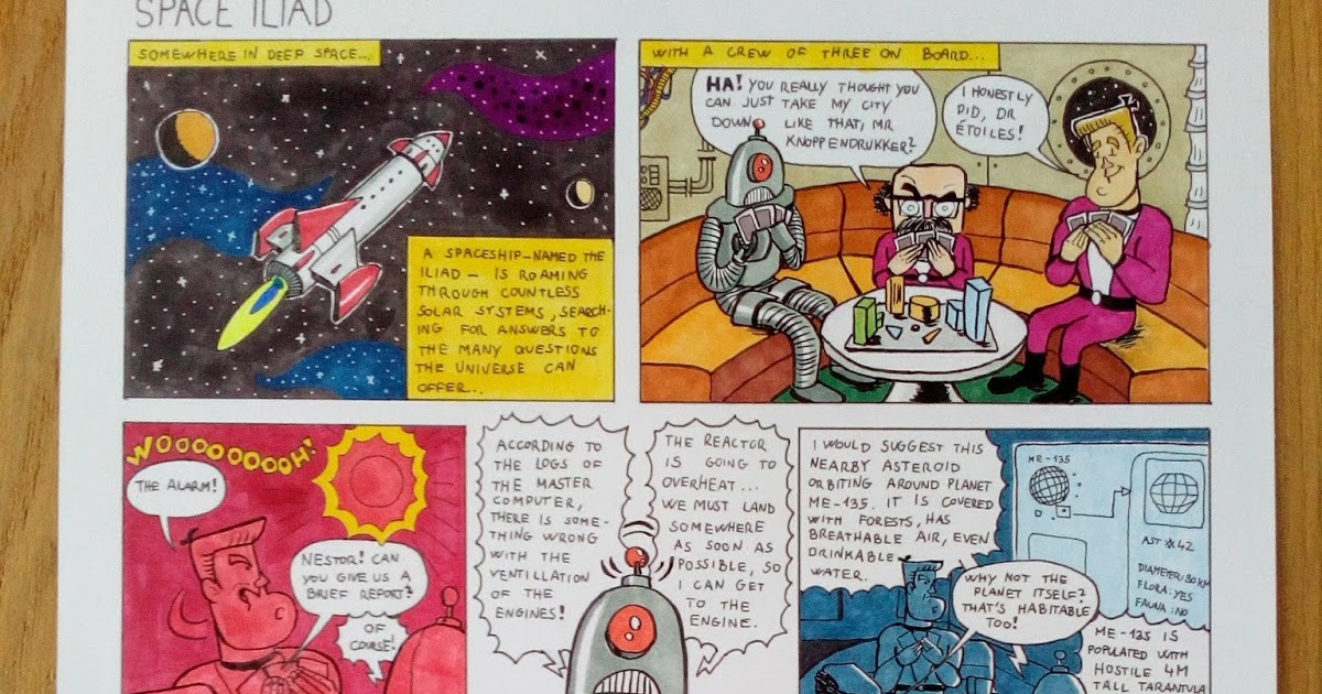 First comic contest - my comics