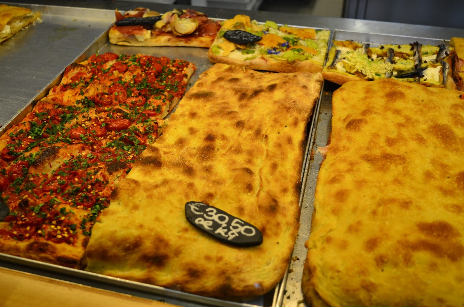 Hedofoodia: Pizzarium Bonci, Rome