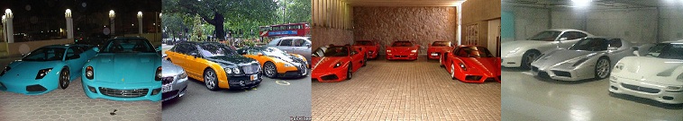 Insane supercars collections