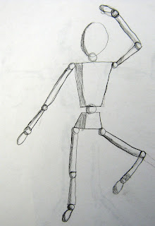 Mrs. Levine's Art Room : THIRD GRADE . . . Drawing a figure in motion